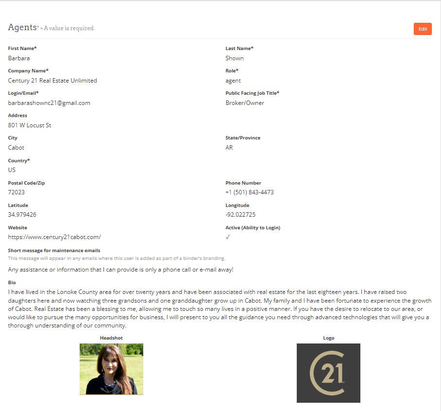 HomeBinder for Real Estate Agents